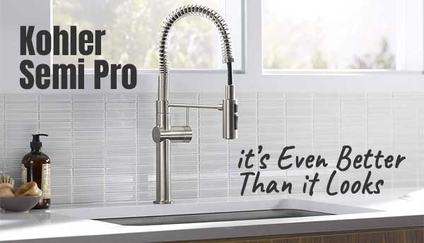 Kohler Semi Pro Kitchen Faucet - Better than it Looks?